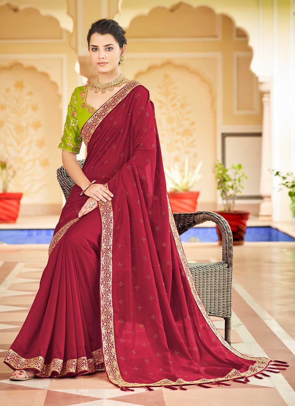 saree- Anishka Creation